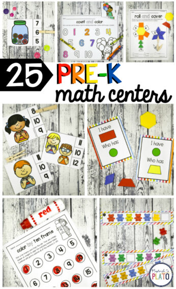 25 Pre-K Math Centers - The Stem Laboratory