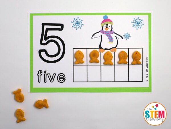 Penguin Counting Cards - The Stem Laboratory