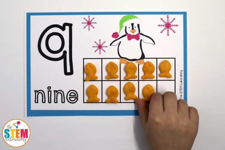 Penguin Counting Cards - The Stem Laboratory