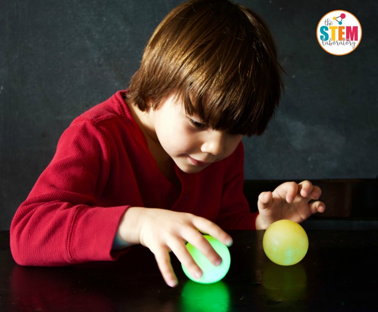 Glowing Bouncy Egg Experiment - The Stem Laboratory