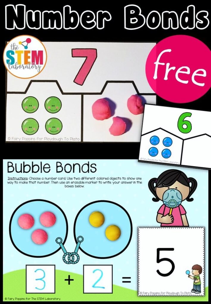 Free Number Bond Activities! - The Stem Laboratory