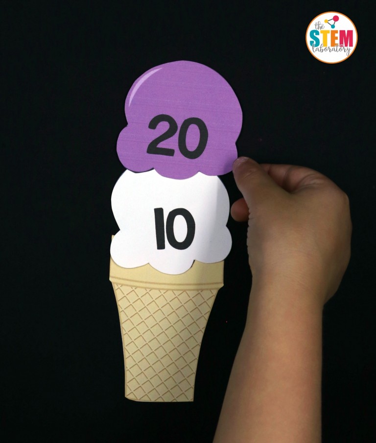 Ice Cream Skip Counting Puzzles - The Stem Laboratory