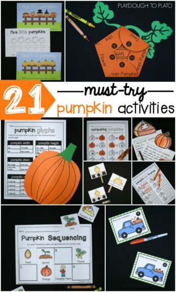 Pumpkin Activity Pack- Preschool and Kindergarten - The Stem Laboratory