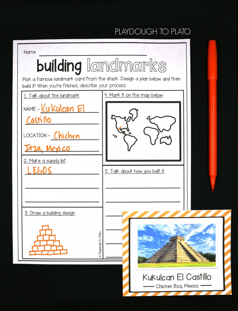 Famous Landmarks STEM Challenge - The Stem Laboratory