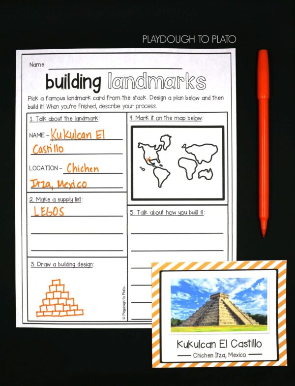 Famous Landmarks STEM Challenge - The Stem Laboratory