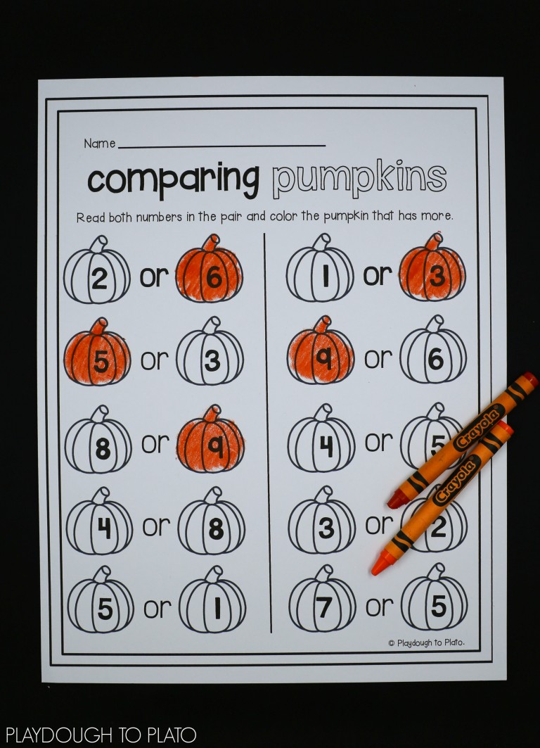 Pumpkin Activity Pack- Preschool and Kindergarten - The Stem Laboratory
