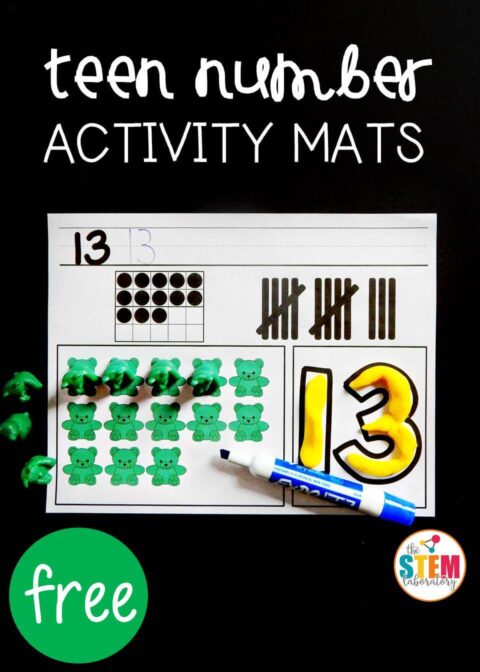 Numbers 11-20 Activity Mats - The Stem Laboratory