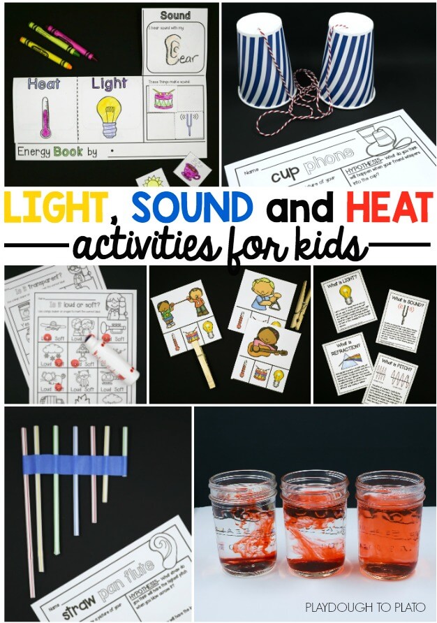 Light Sound And Heat The Stem Laboratory