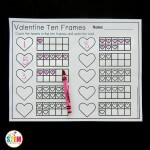 Valentine Ten Frames - The Stem Laboratory
