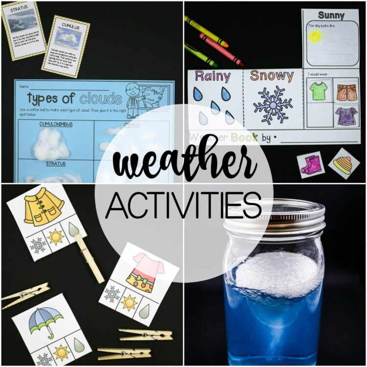 Weather Activity Pack - The Stem Laboratory
