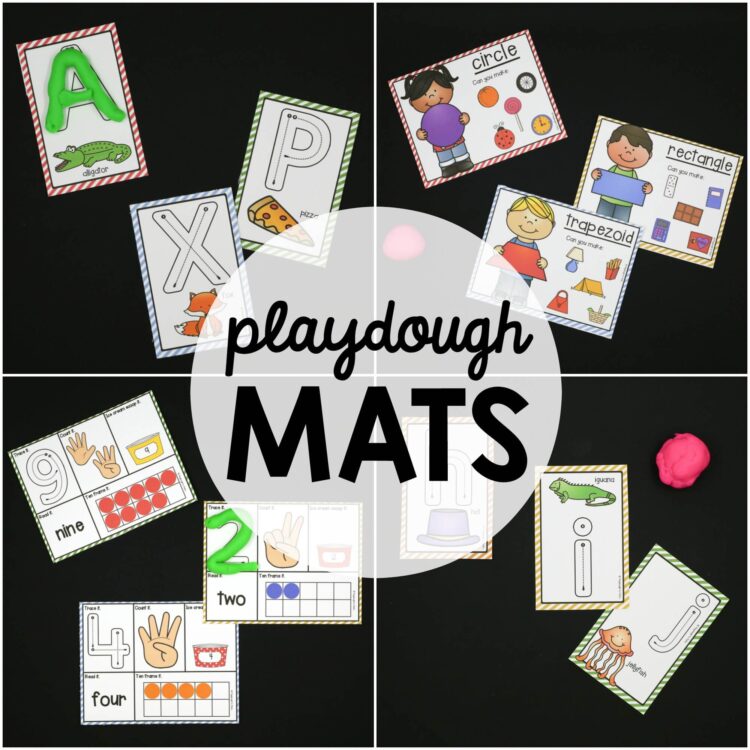 Playdough Mats - The Stem Laboratory