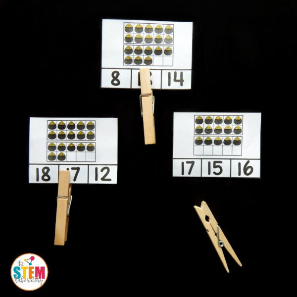 Pot of Gold Count and Clip Cards - The Stem Laboratory