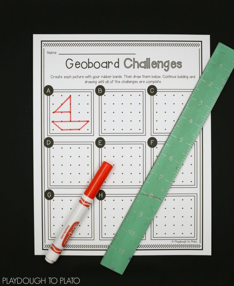 Free Geoboard Challenges - The Stem Laboratory