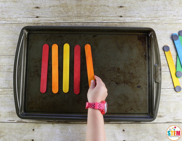 DIY Magnetic Craft Sticks - The Stem Laboratory