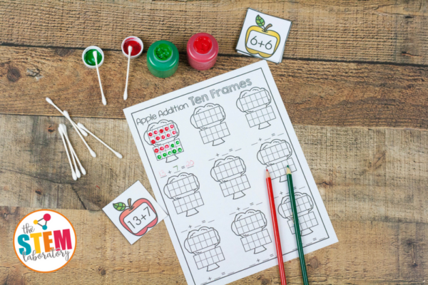 Apple Ten Frames - The Stem Laboratory