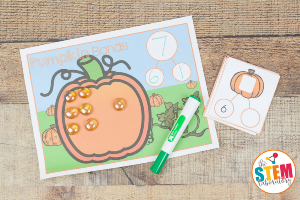 Pumpkin Number Bonds - The Stem Laboratory