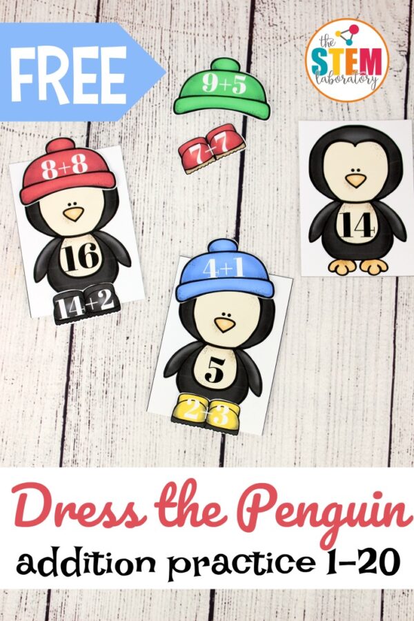 penguin-addition-pin - The Stem Laboratory