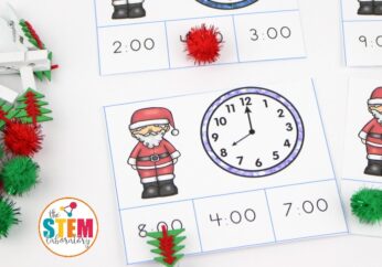 Christmas Time Clip Cards - The Stem Laboratory