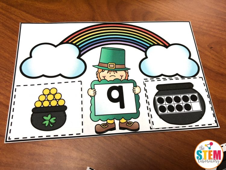 Leprechaun Count and Match - The Stem Laboratory