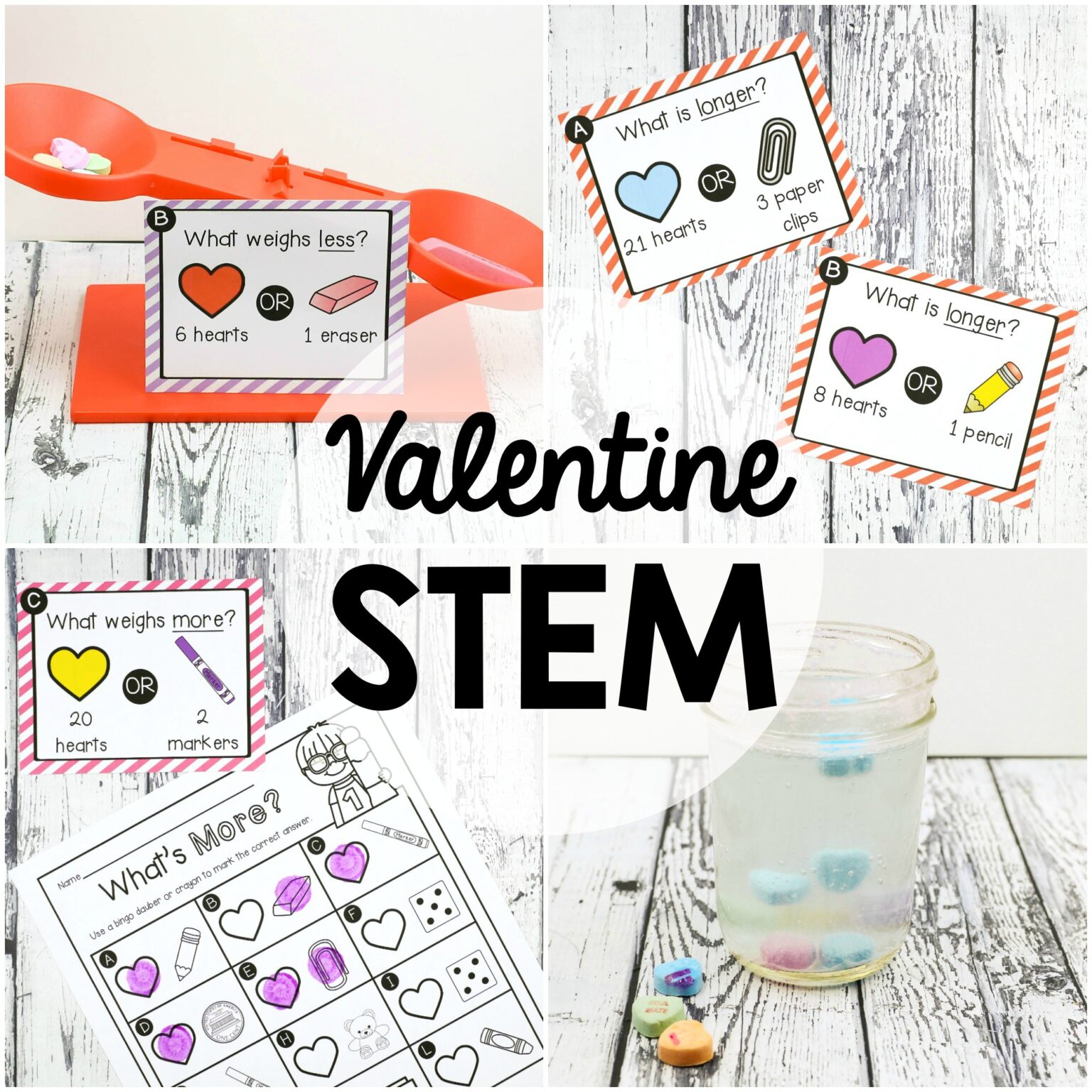 Valentine's Day STEM Challenges - The Stem Laboratory