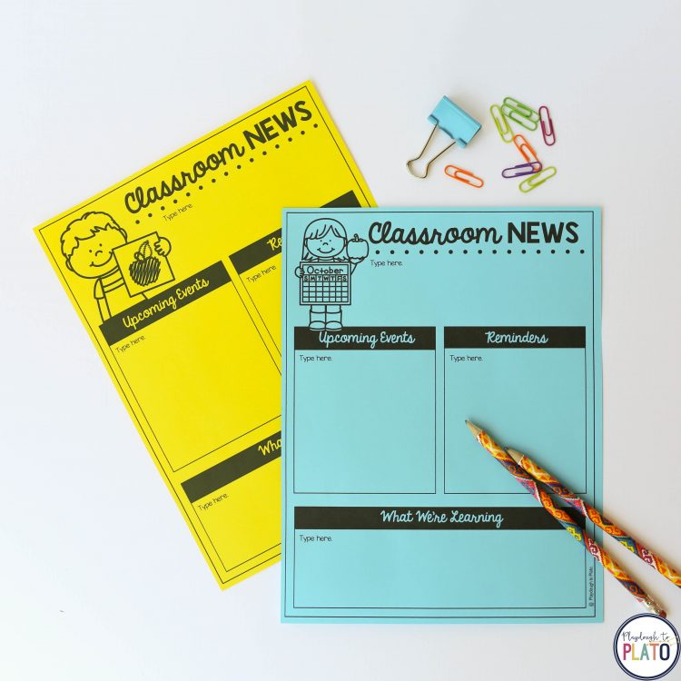 Editable Newsletter Templates - The Stem Laboratory