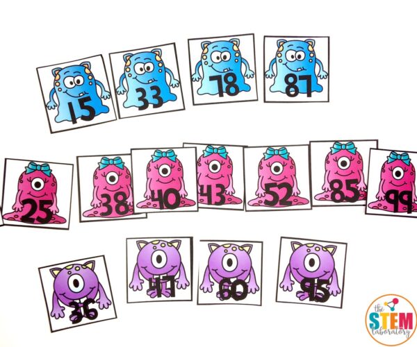 Monster Order the Numbers - The Stem Laboratory