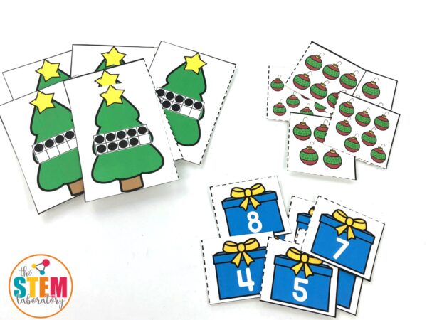 Holiday Trees Number Puzzles - The Stem Laboratory