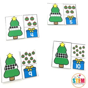 Holiday Trees Number Puzzles - The Stem Laboratory