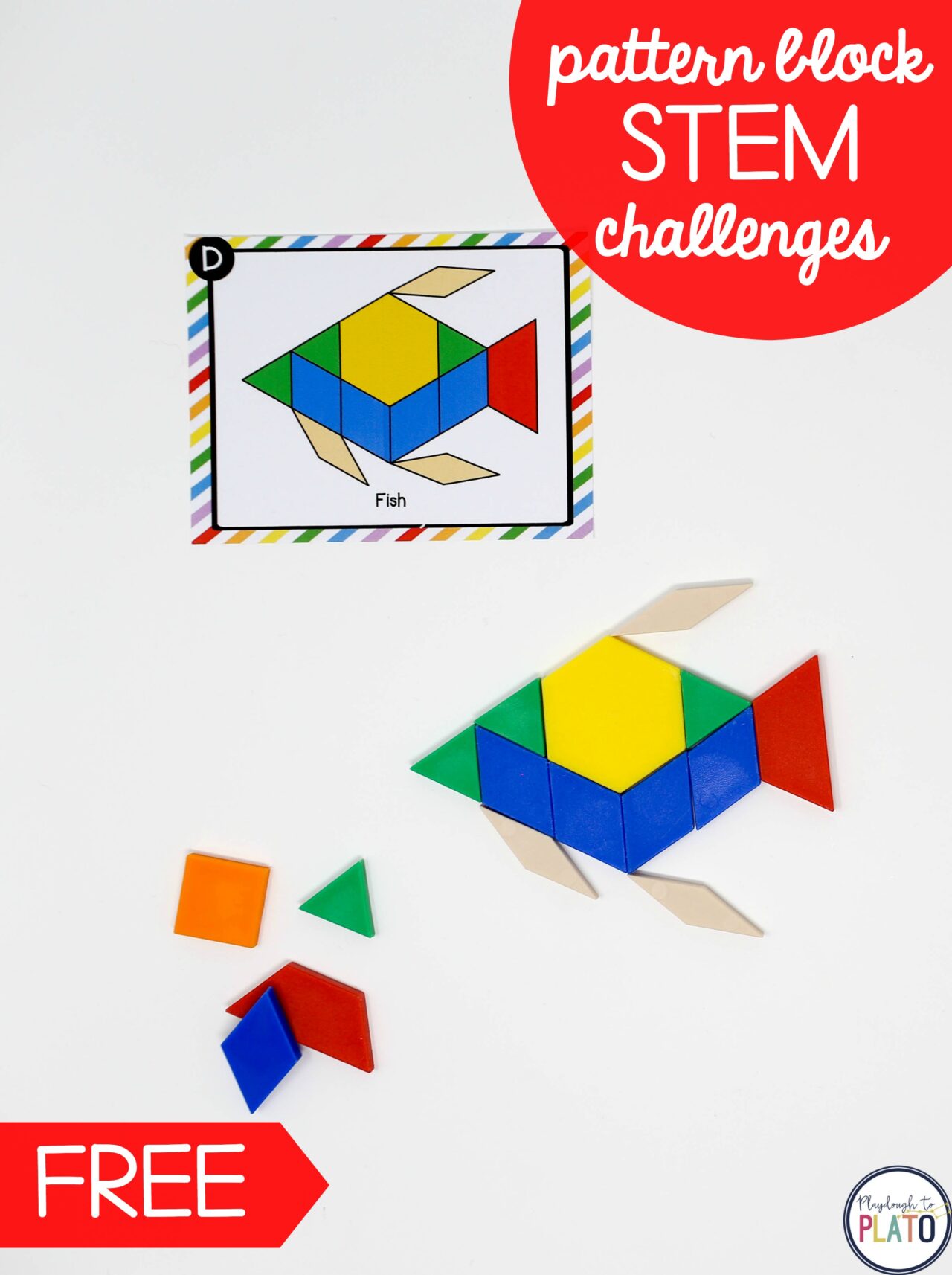 Pattern Block STEM Challenges! - The Stem Laboratory