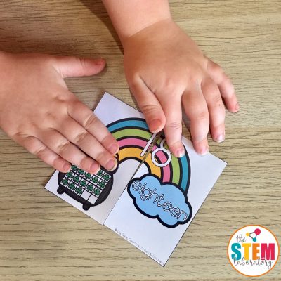 Teen Number Rainbow Match - The Stem Laboratory