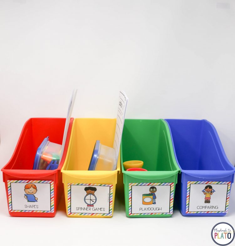 EDITABLE Math Center Labels - The Stem Laboratory