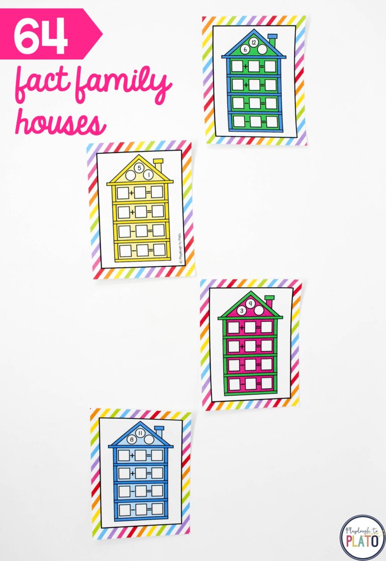Fact Family Houses - The Stem Laboratory