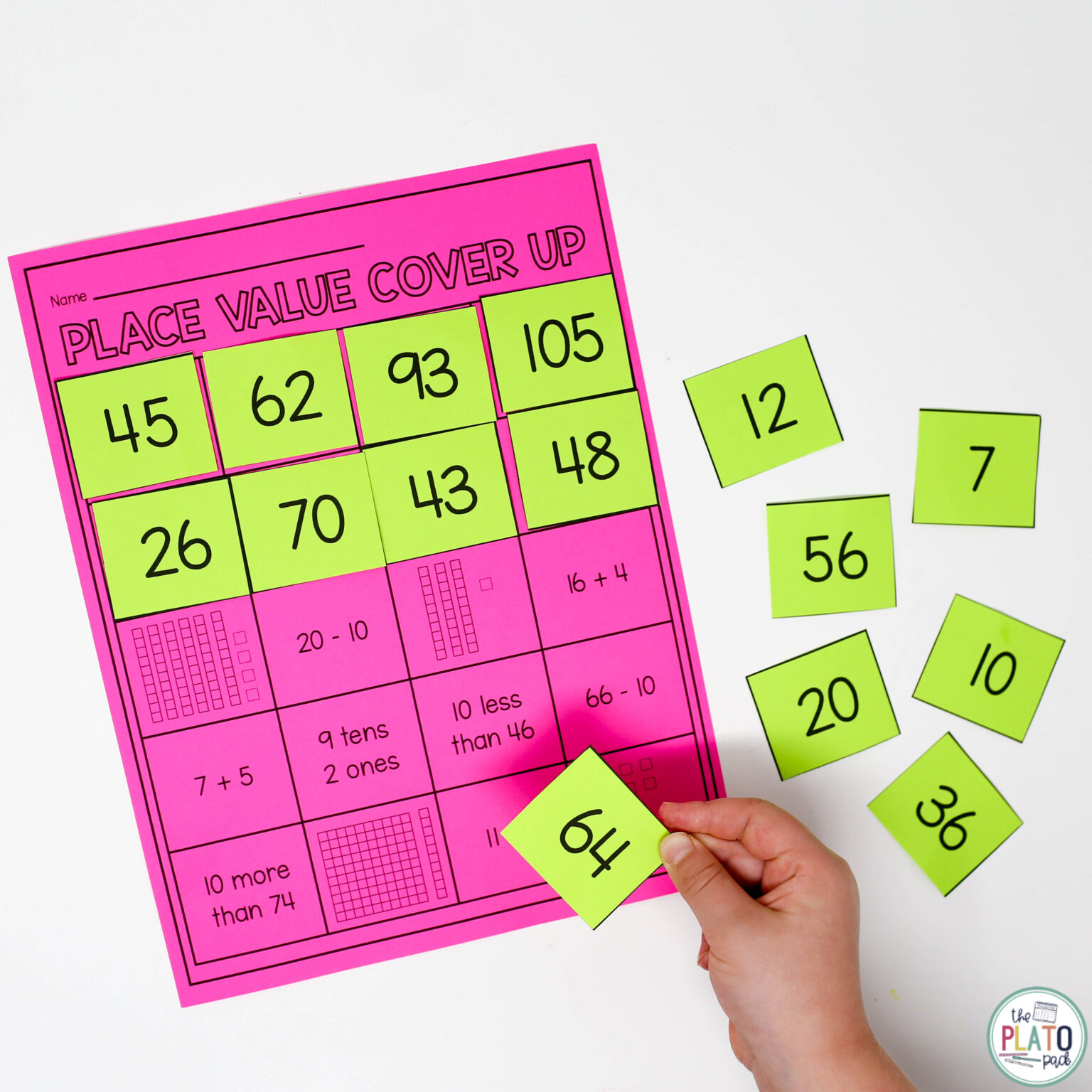 Place Value Cover Ups - The Stem Laboratory