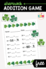 Shamrock Addition Game - The Stem Laboratory