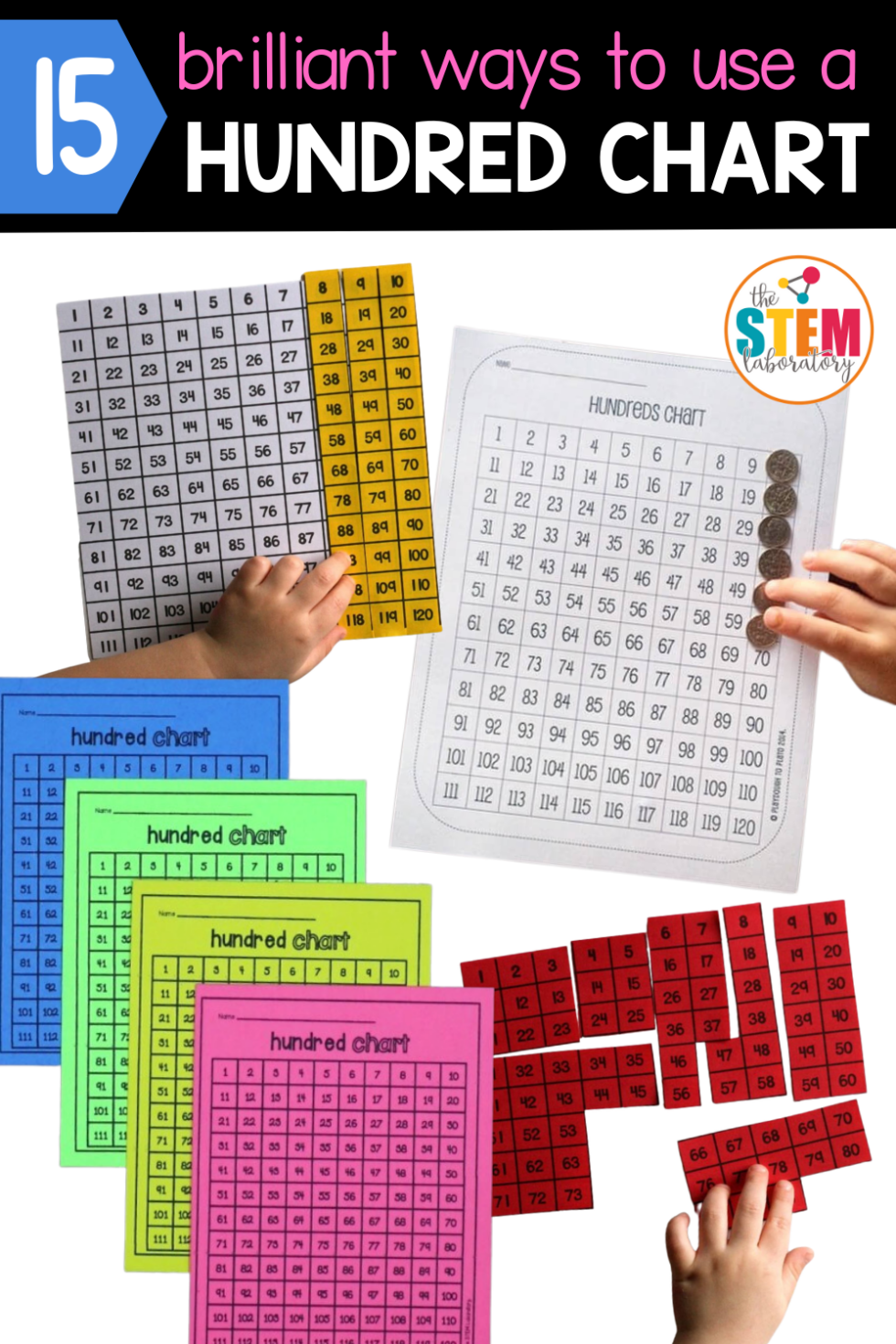 15 Brilliant Ways to Use a Hundred Chart - The Stem Laboratory