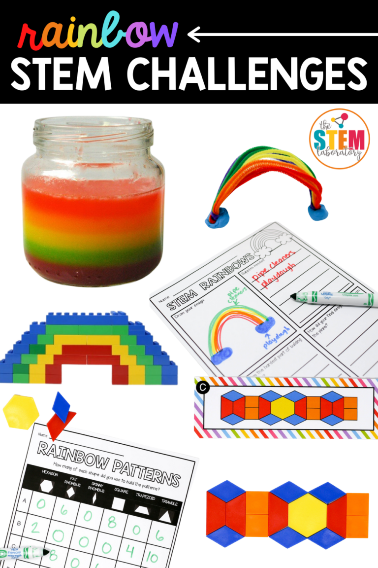 Rainbow STEM Challenges - The Stem Laboratory