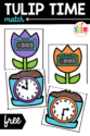 Telling Time Activity - Tulip Time Match - The Stem Laboratory