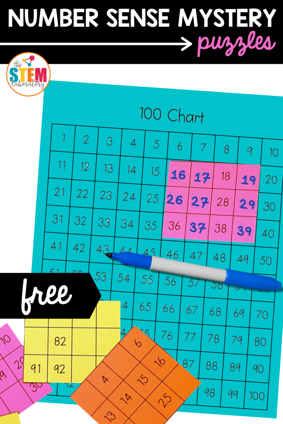 Number Sense Mystery Puzzles - The Stem Laboratory