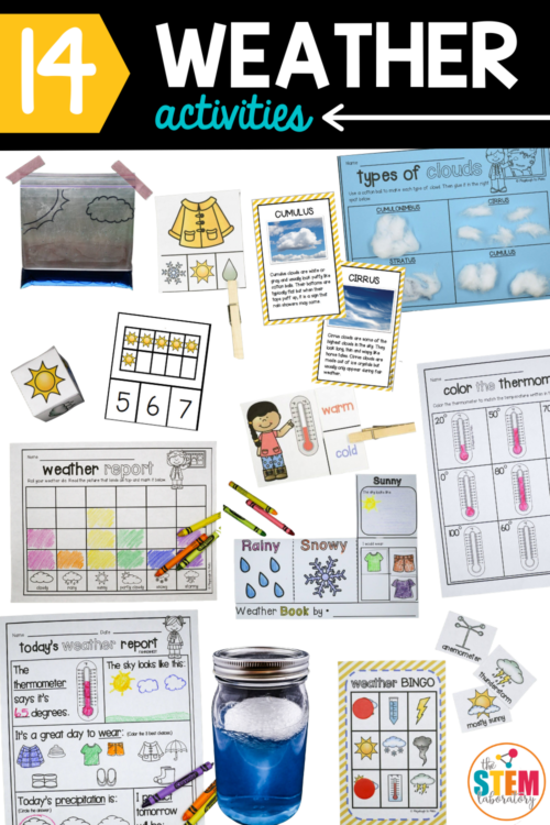 Weather Activity Pack - The Stem Laboratory