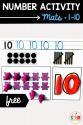 Numbers 1-10 Activity Mats - The Stem Laboratory