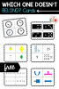 Which One Doesn't Belong? Cards - The Stem Laboratory
