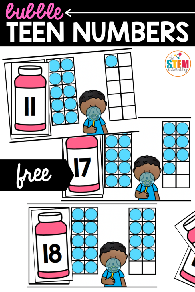 Bubble Teen Numbers - The Stem Laboratory